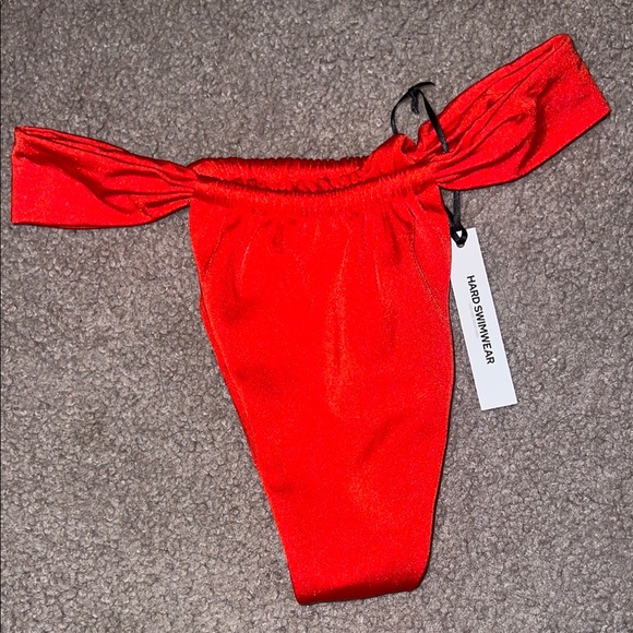 Hard Swimwear | Swim | Womens Red Bikini Bottom | Poshmark